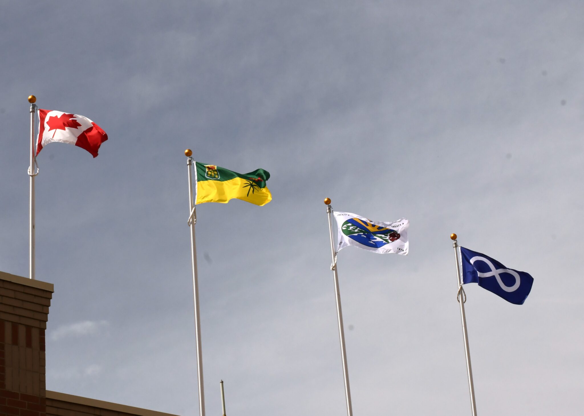 SaskGaming raises Treaty 4 and Métis flags Casino Moose Jaw
