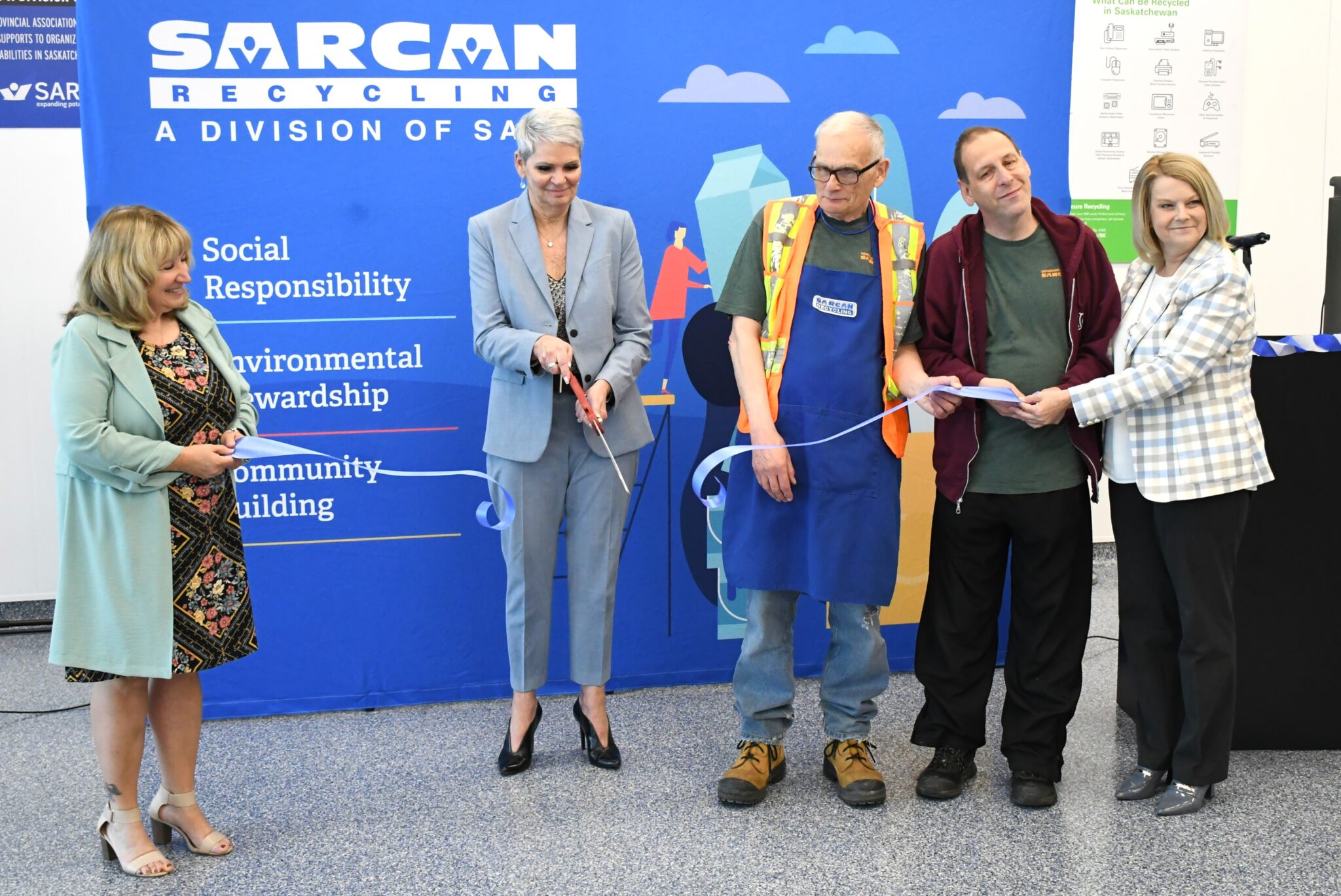 SARCAN's updated new facility celebrated during grand opening ceremony ...